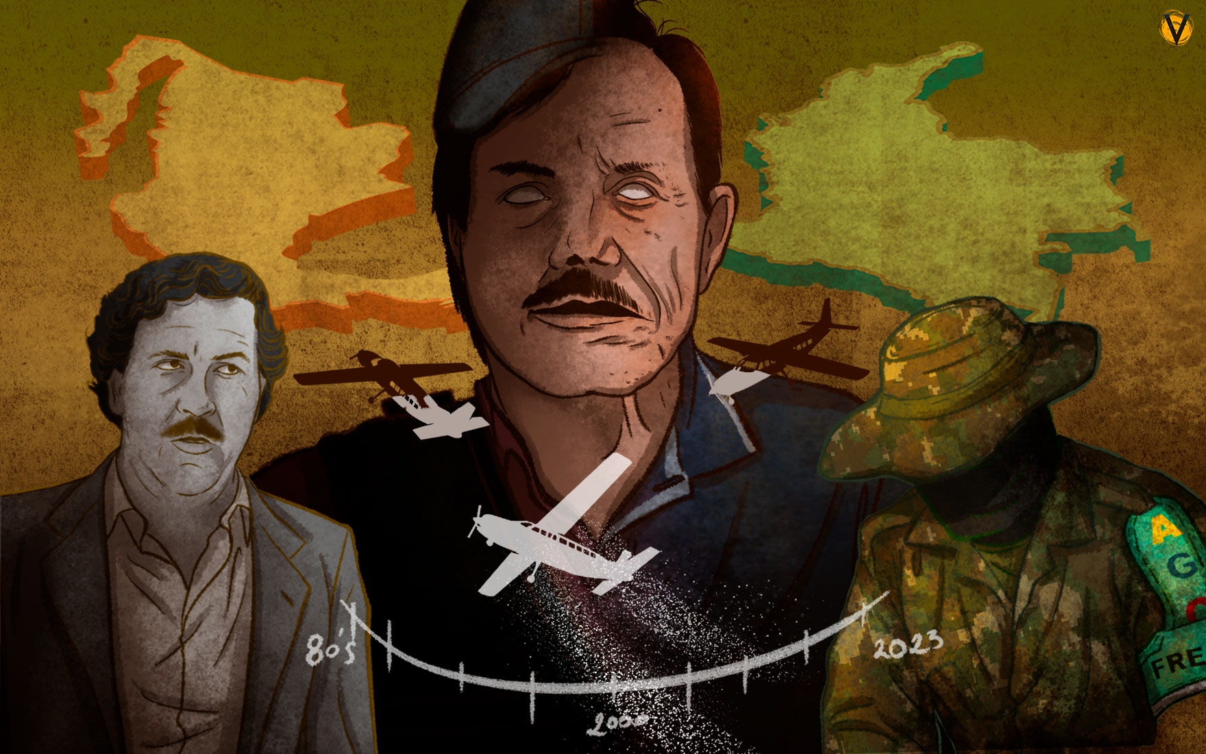 El Mayo Zambada y los narcos colombianos